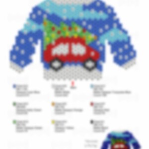Christmas Sweaters 2 Set of 5 - Etsy