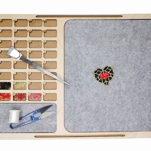 XXXL BEADER STATION ® Beads Container, Craft Organizer Box for Jewelry ...