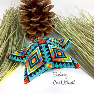 3d Star Native 1 Peyote Beading Pattern PDF Pattern Instant Download - Etsy