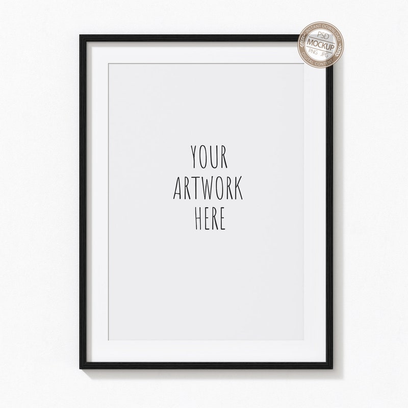 A2 Frame With Colour Mount - Etsy UK