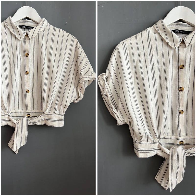 Blusa zara - Etsy México