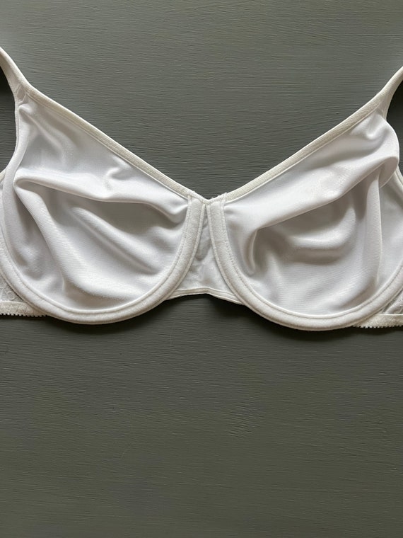 Vtg TRIUMPH Full Covered Bra Retro Sheer Embrossed Ab… - Gem