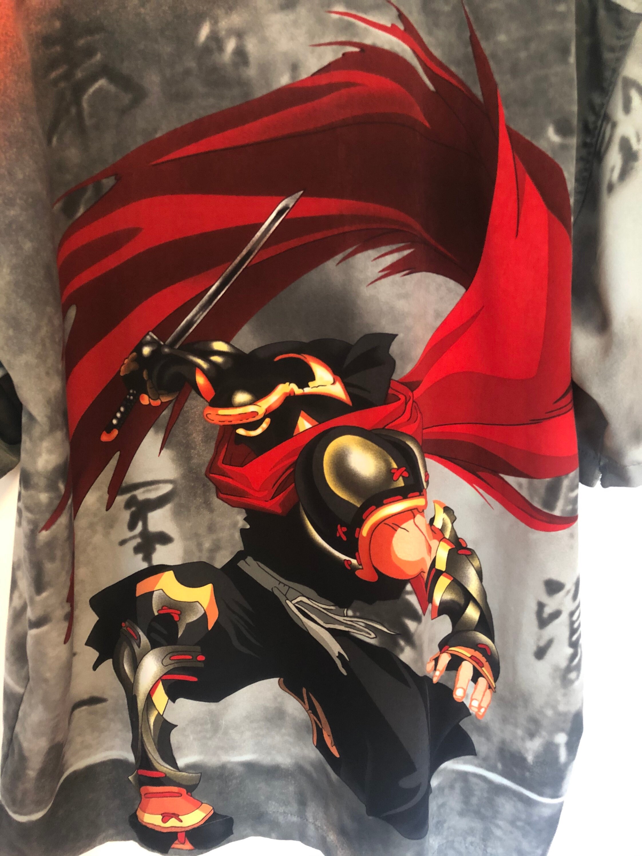 Clench Vintage Korean Ninja Buttoned Up - Etsy