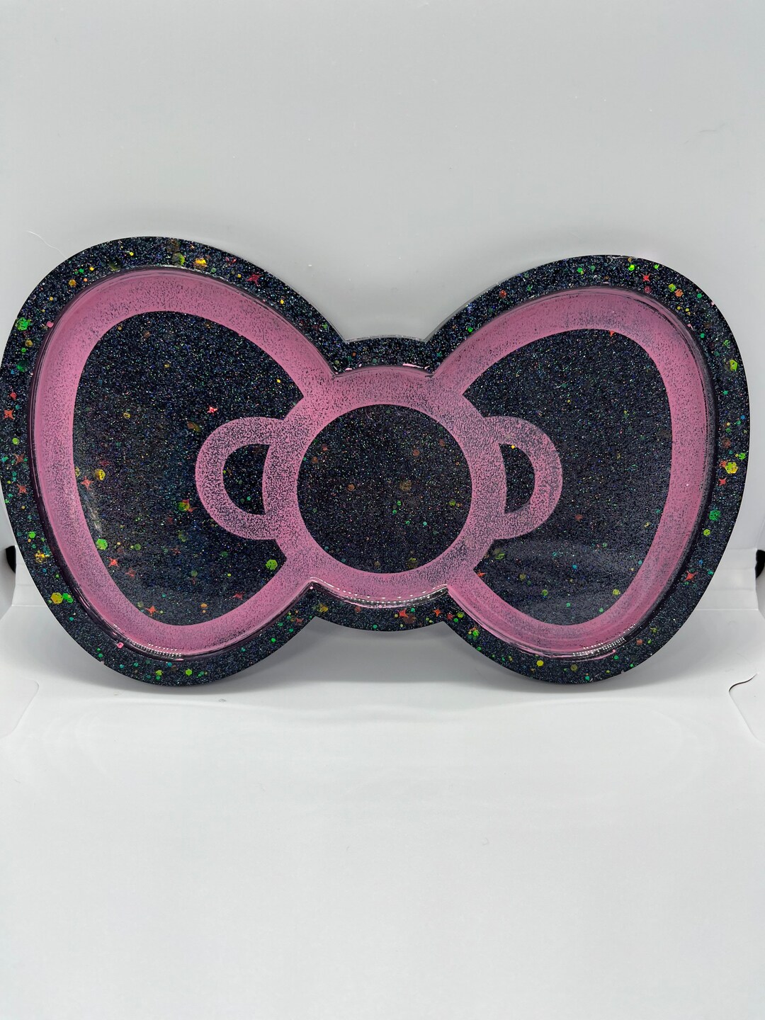 HK Large Bow Jew Dish or Nail Art Pallet - Etsy