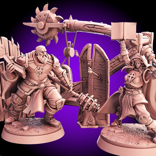 15pc Set Black Smith Merchant Props 3D Resin Printed 28-32mm - Etsy