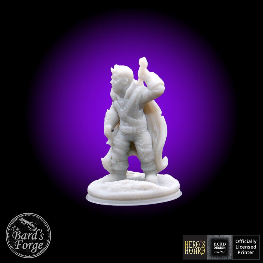 2pc Mercenary Werewolf / Vampire Hunters Miniature 3D Resin | Etsy