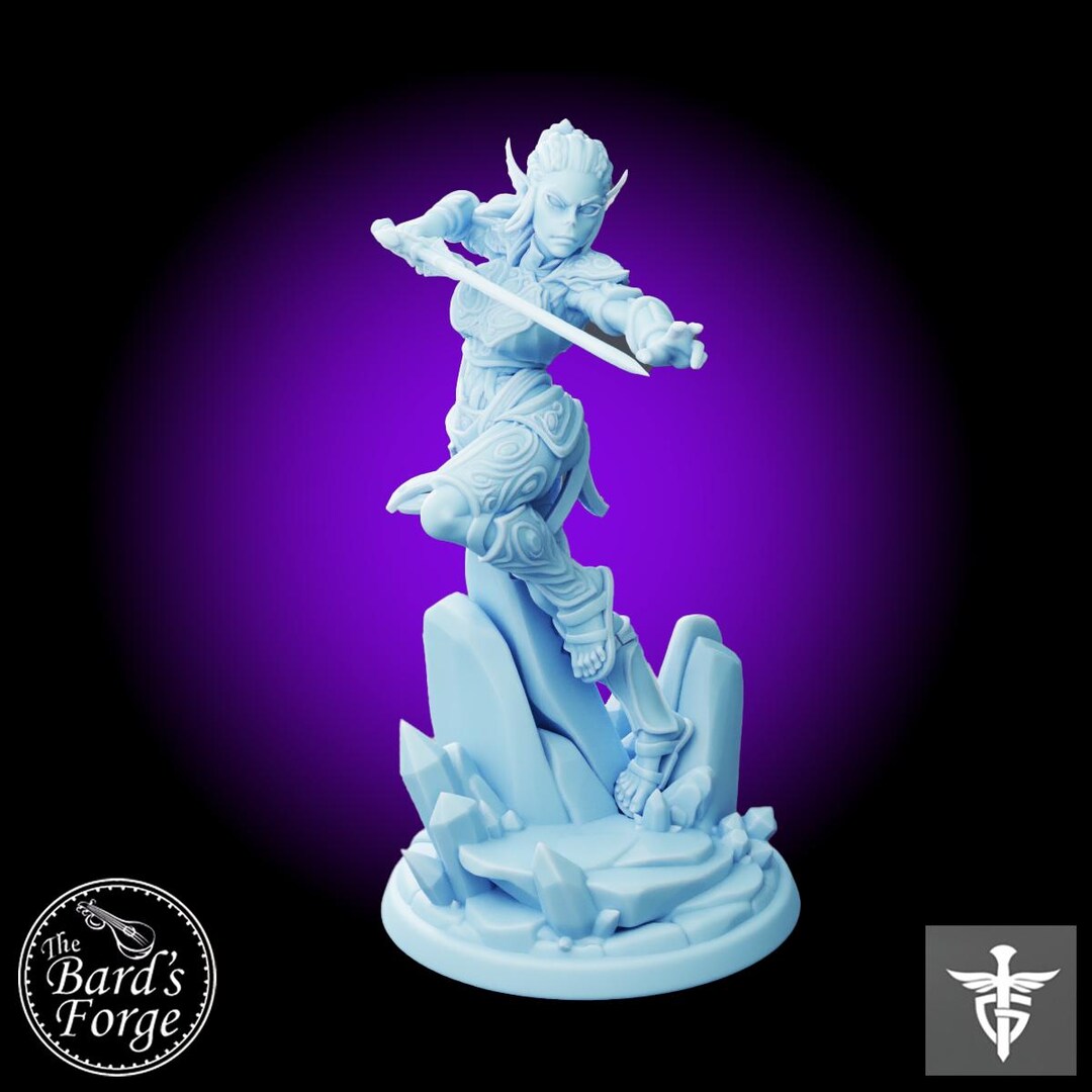Ta Vel Warrior • Gith • Twin Goddess • Miniature • 3D Resin Printed 28 ...