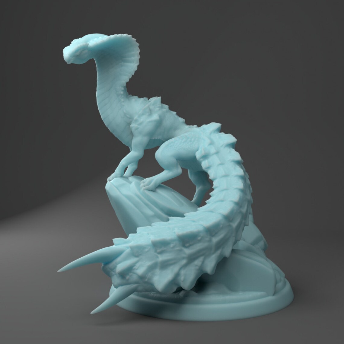 Sand Drake Boss Encounter Miniature 3D Resin Printed 28-32mm Tabletop ...