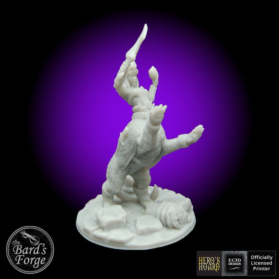 Lamia Egyptian Demon Mini 3D RESIN Printed 28-32mm Tabletop | Etsy