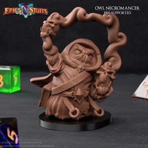 Owlkin Necromancer Casting • Epics N Stuffs • Resin 3D Printed • 28 ...