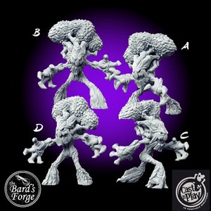 Young Tree Ent Magic Forest 3D Resin Printed Miniature Tabletop Fantasy ...