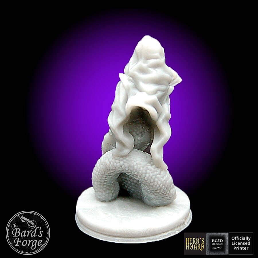 Snakefolk Sorceress 3D Printed Resin 28-32mm Unpainted | Etsy