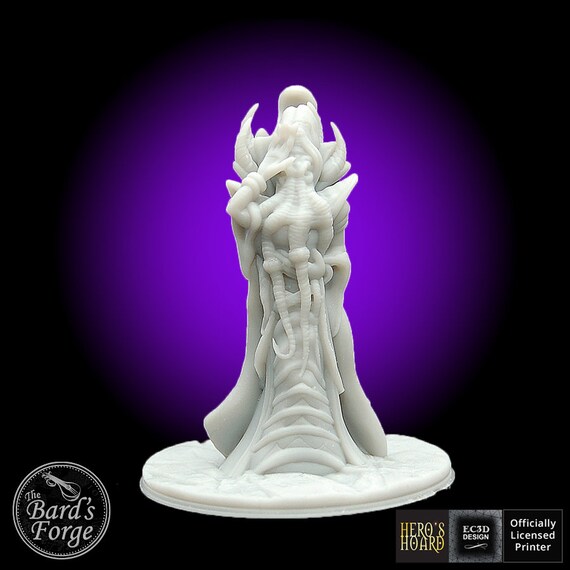 Noble Mind Horror Leader Cthulhu Illithid Miniature 3D Resin | Etsy