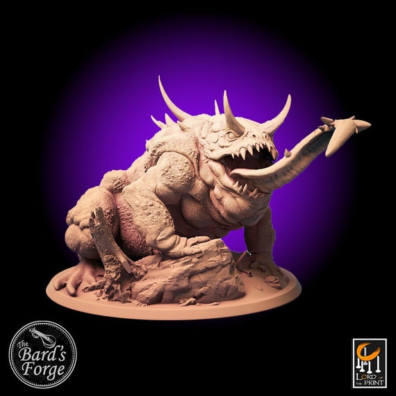 Giant Toad Lord of the Print Miniature 3D RESIN Printed | Etsy