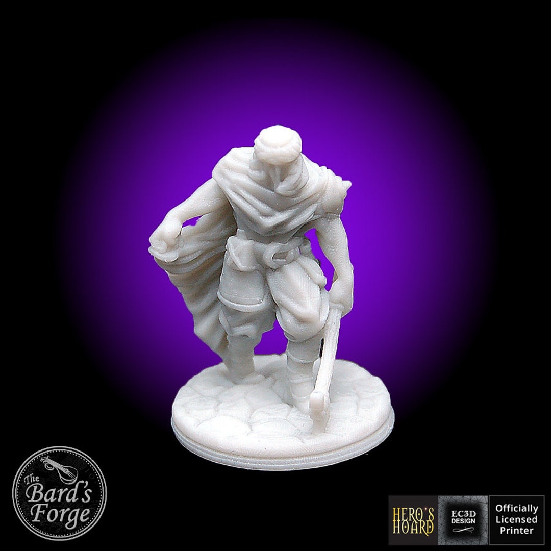 Axe Marauder Desert Thief 3DRESIN Printed 28-32mm Tabletop Fantasy ...