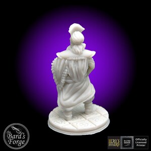 King Sultan & Chancellor Vizier 2pc Set Mini 3D Resin Printed 28-32mm ...