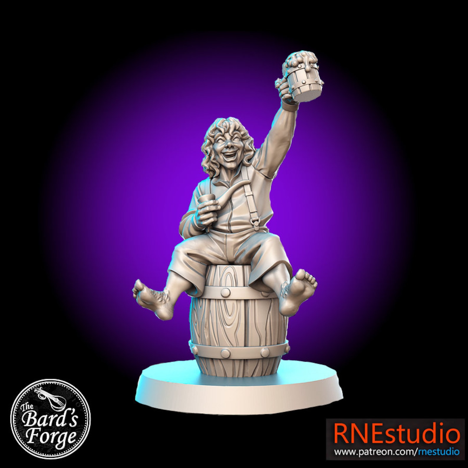 9pc Set Lord of the Rings Inspired Miniature 3D Resin Printed 28-32mm ...