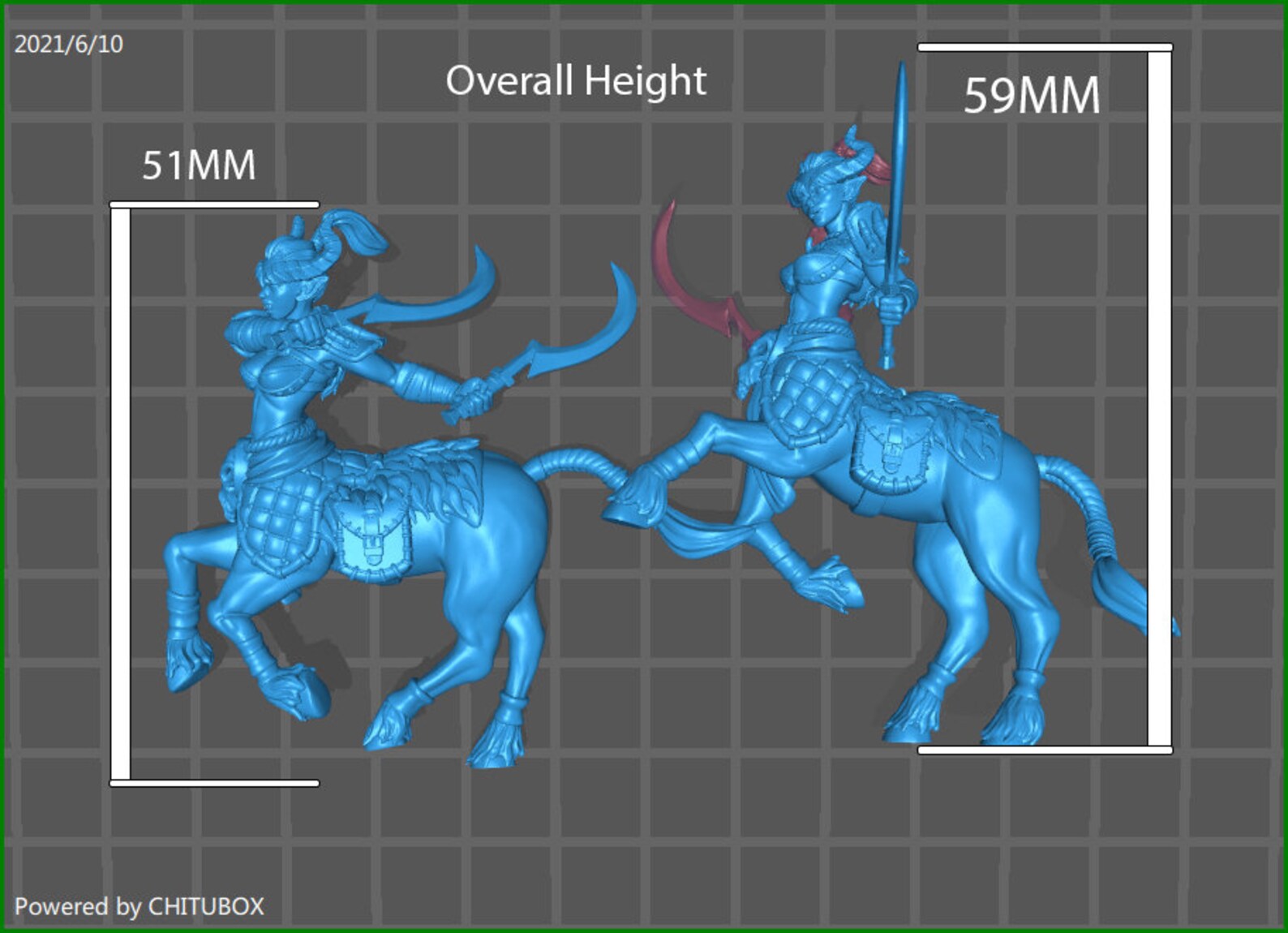 Centaur 3 • Sagittarius • Fey • Feywild • Galaad Miniatures • Into the ...