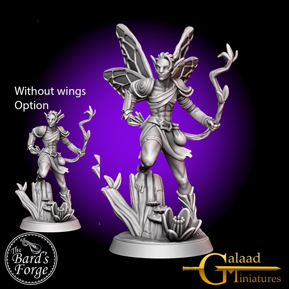 Fairy 4 / Elf Sprite Fey Feywild Galaad Miniatures - Etsy