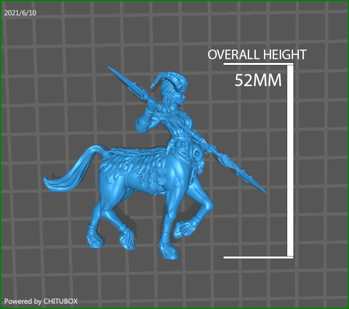 Centaur 2 • Sagittarius • Fey • Feywild • Galaad Miniatures • Into the ...