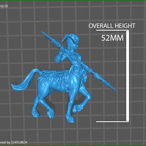 Centaur 2 • Sagittarius • Fey • Feywild • Galaad Miniatures • Into the ...