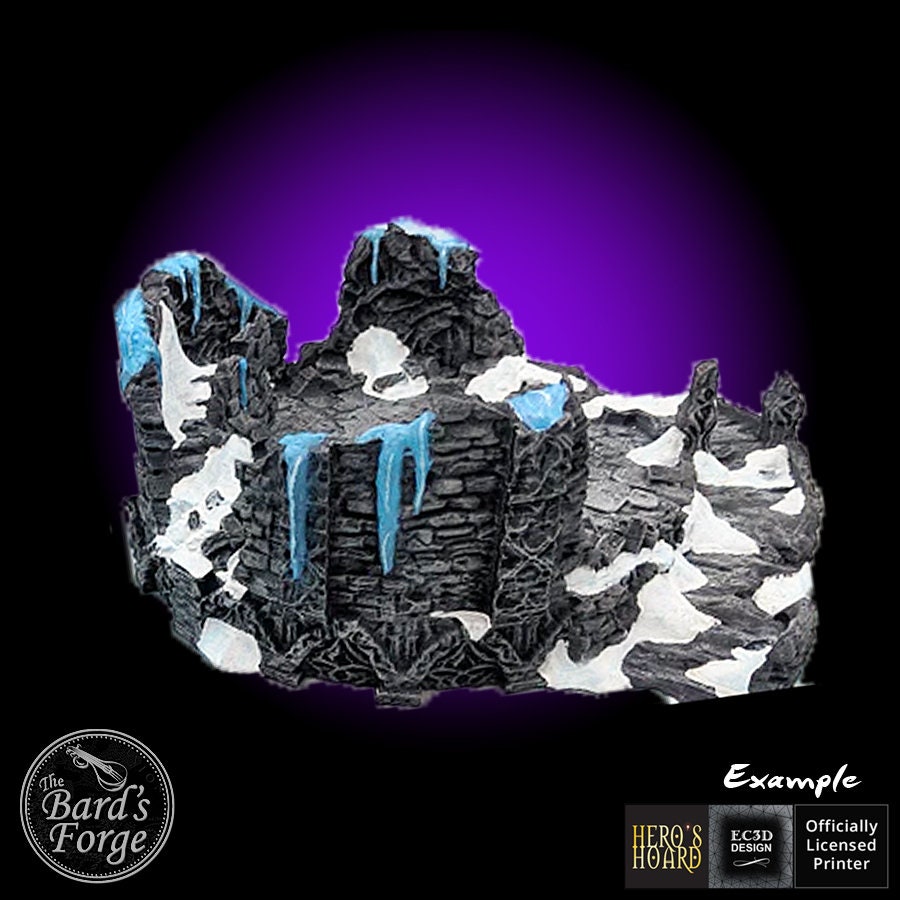 Toys Toys & Games Pathfinder Dungeons & Dragons 3d printed LOTR Snow ...