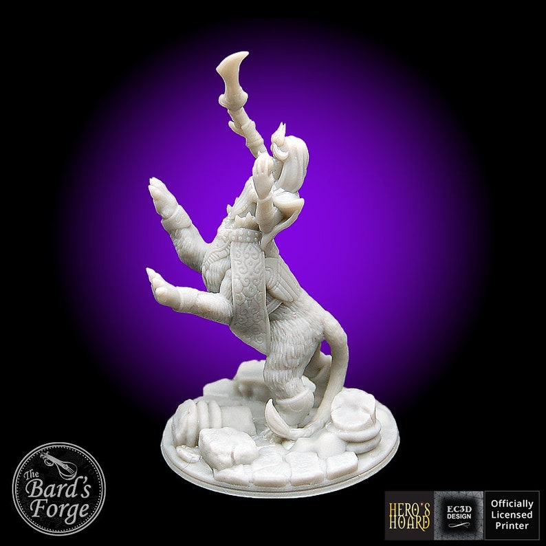 Lamia Egyptian Demon Mini 3D RESIN Printed 28-32mm Tabletop - Etsy