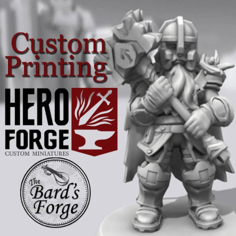 Hero Forge Custom Miniatures - Etsy