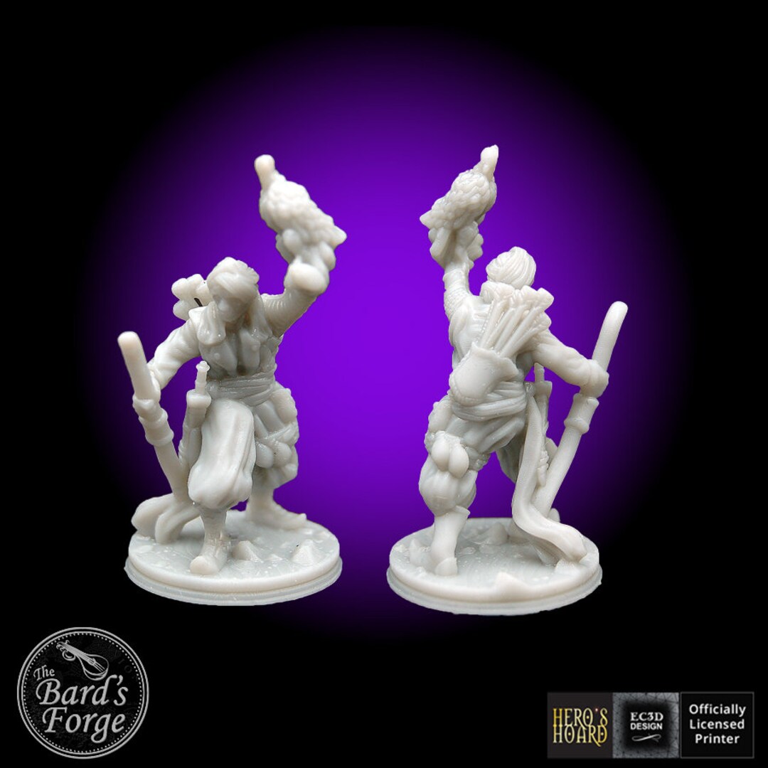 Hawk Warrior Ranger Beastmaster Mini 3D Resin Printed 28-32mm Tabletop ...