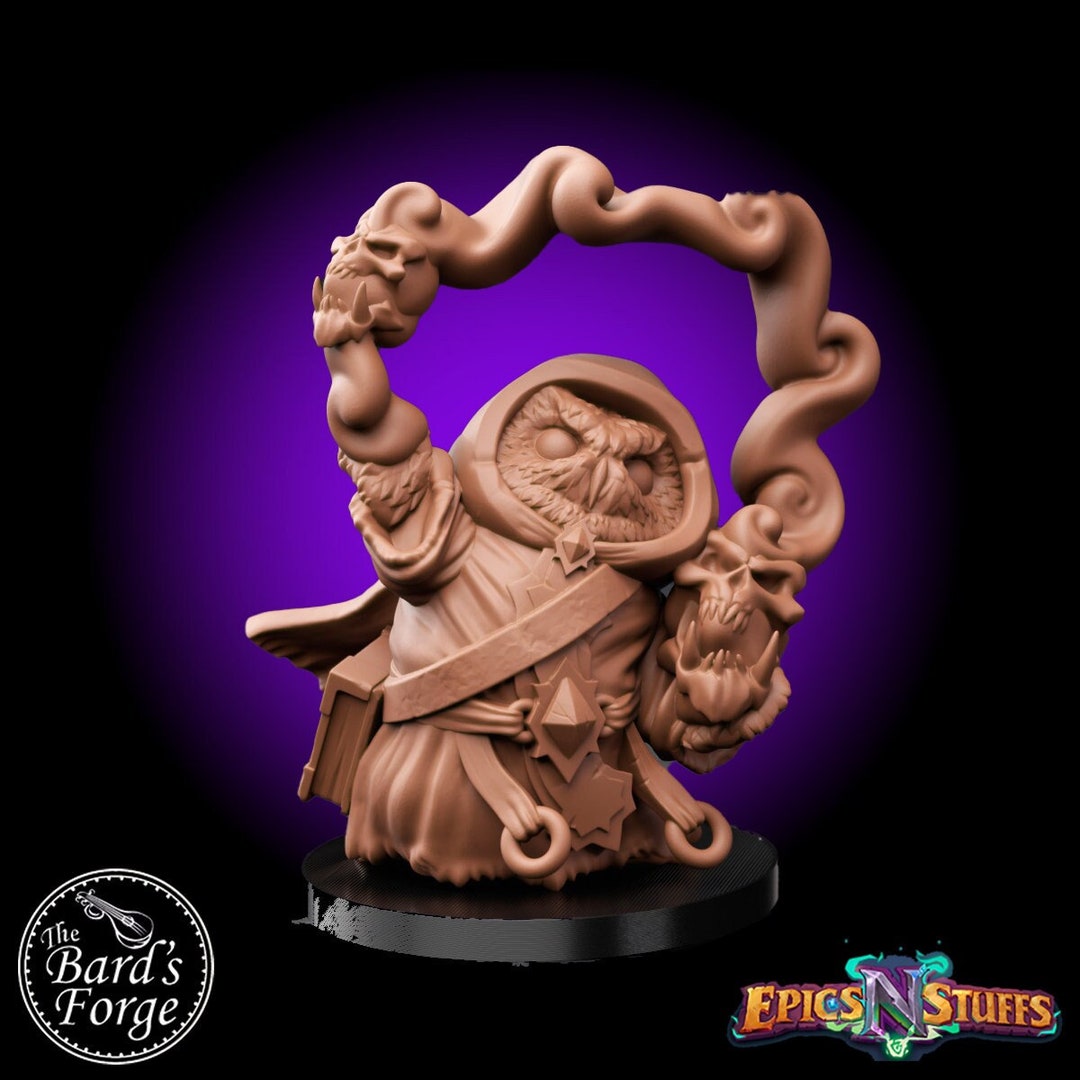 Owlkin Necromancer Casting • Epics N Stuffs • Resin 3D Printed • 28 ...