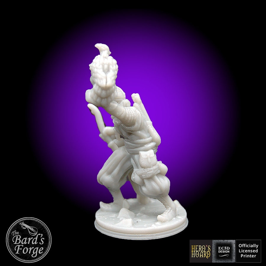 Hawk Warrior Ranger Beastmaster Mini 3D Resin Printed 28-32mm Tabletop ...