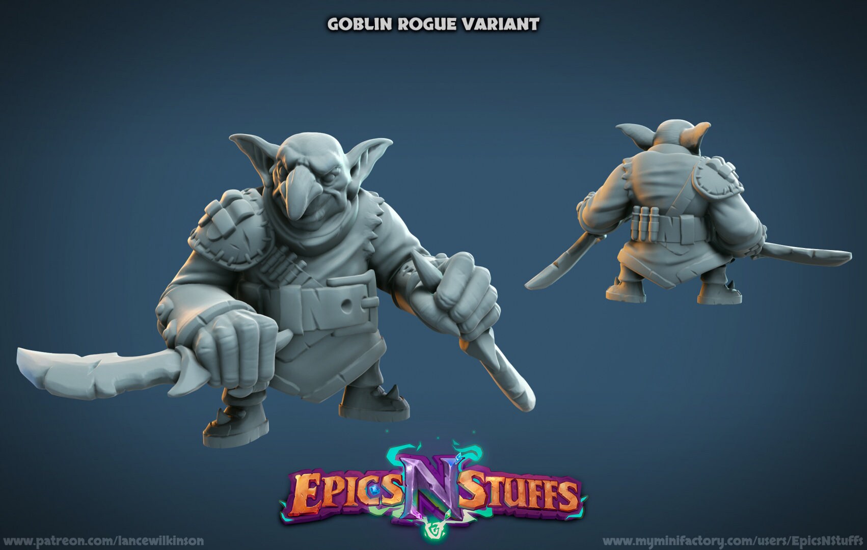 Goblin Rogues Epics N Stuffs Resin 3D Printed 28-32mm - Etsy