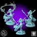 Female Orc Warlock Mage Miniature 3D Resin Printed 28-32mm Tabletop ...