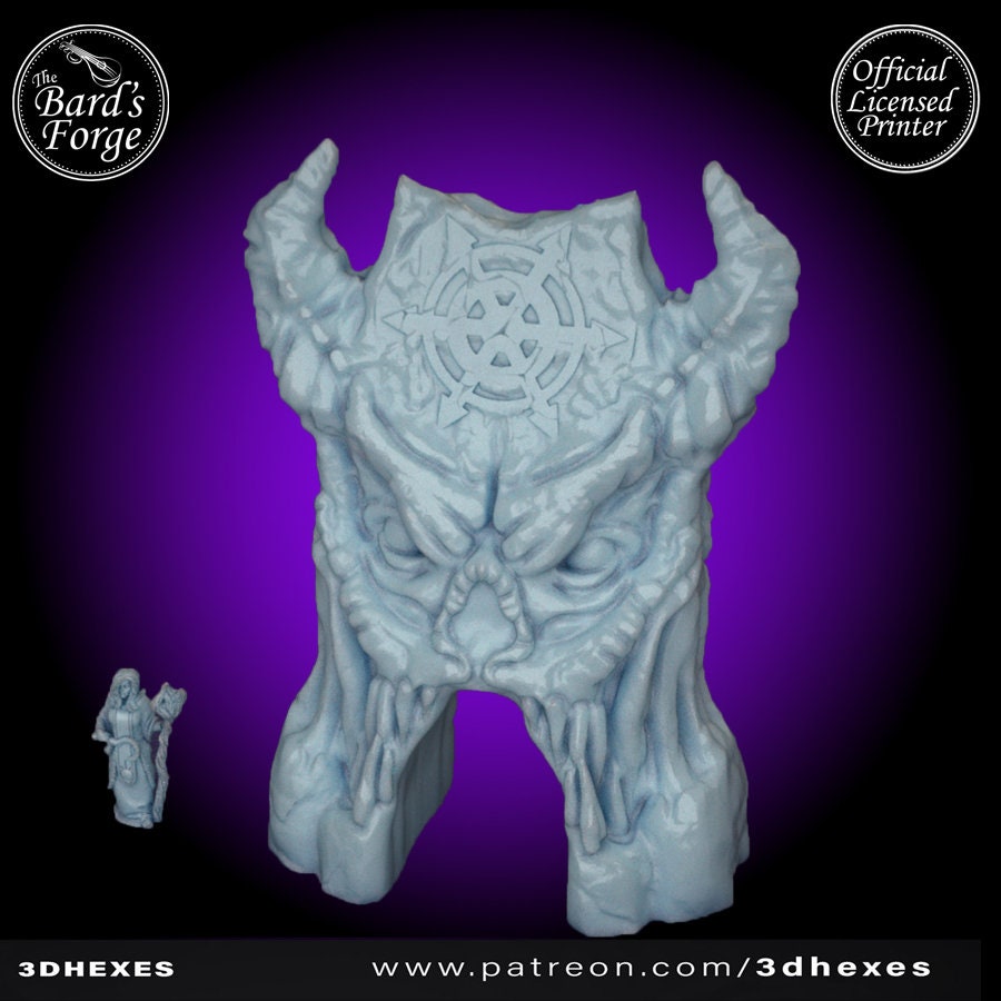 Demonic Gate 28mm/32mm Scatter Terraingamingdungeons and - Etsy