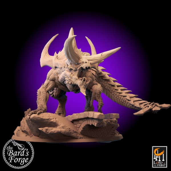 Tarrasque Miniature - Etsy