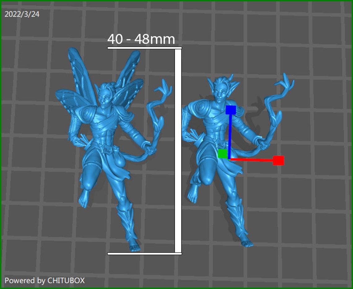 Fairy 4 / Elf Sprite Fey Feywild Galaad Miniatures | Etsy
