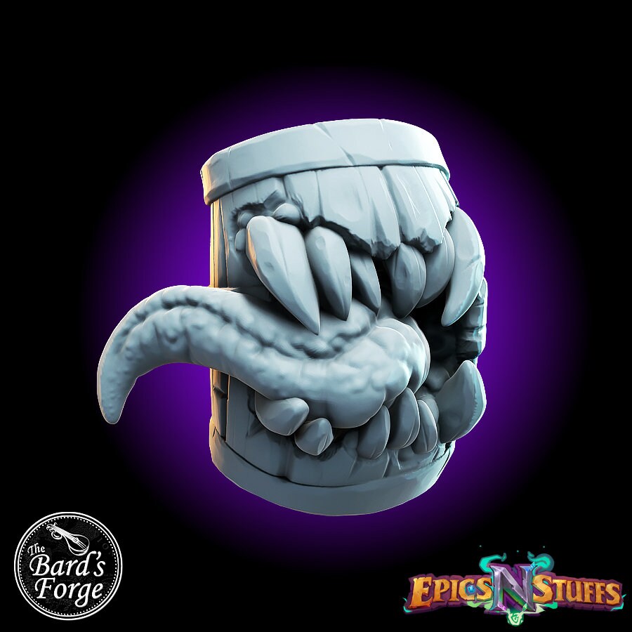 2pc Barrel Mimics Set • Epics N Stuffs • 3D RESIN Printed • Miniature ...