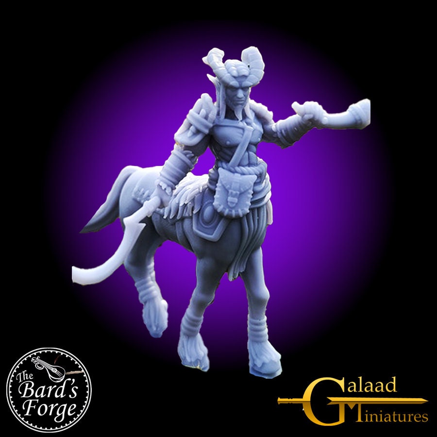 Centaur 4 • Sagittarius • Fey • Feywild • Galaad Miniatures • Into the ...