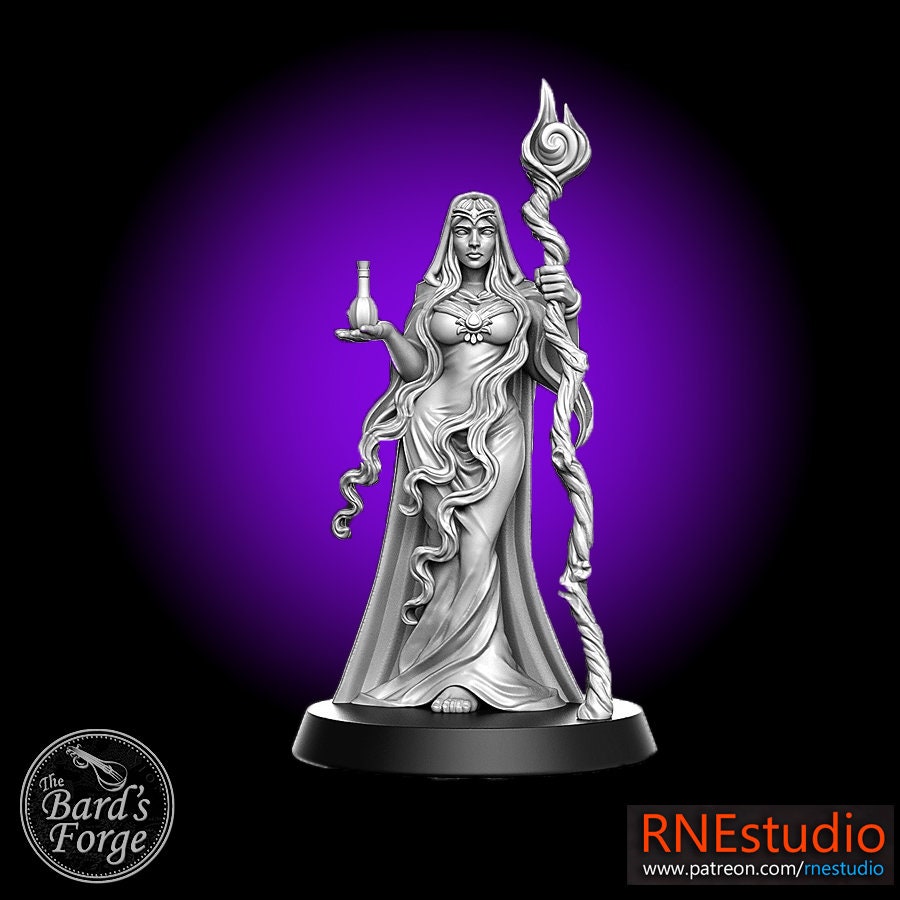 Role Playing Miniatures Toys Miniature Toys Mage RN Estudio Mia Female ...