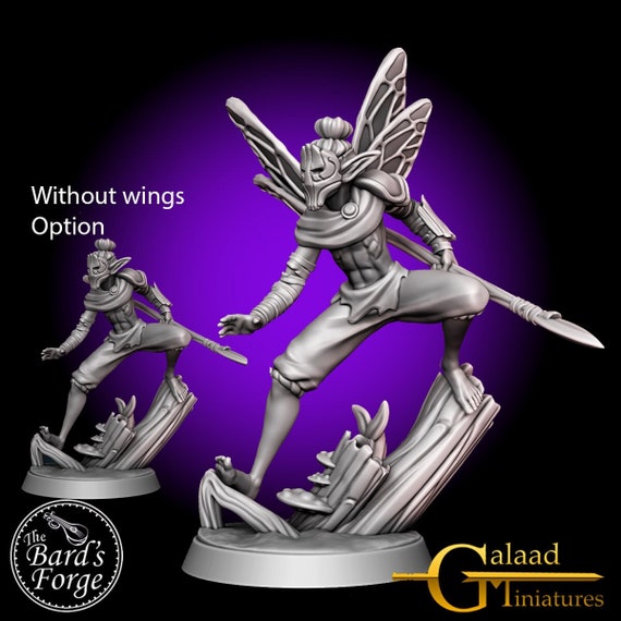 Fairy 8/ Elf Sprite Fey Feywild Galaad Miniatures | Etsy