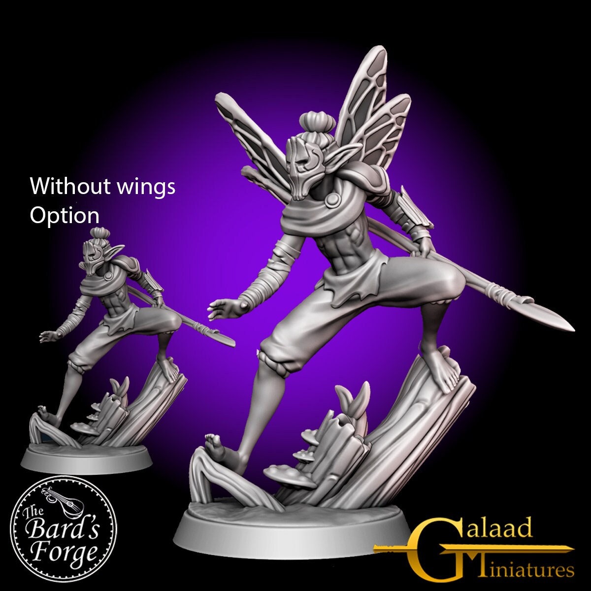 Fairy 8/ Elf Sprite Fey Feywild Galaad Miniatures - Etsy