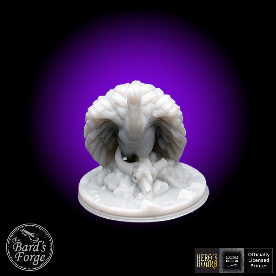 4pc Giant Vulture Buzzard Birds 3DRESIN Printed 28-32mm Tabletop ...