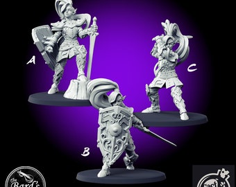 Female Noble Miniature for Dungeons and Dragons - Etsy