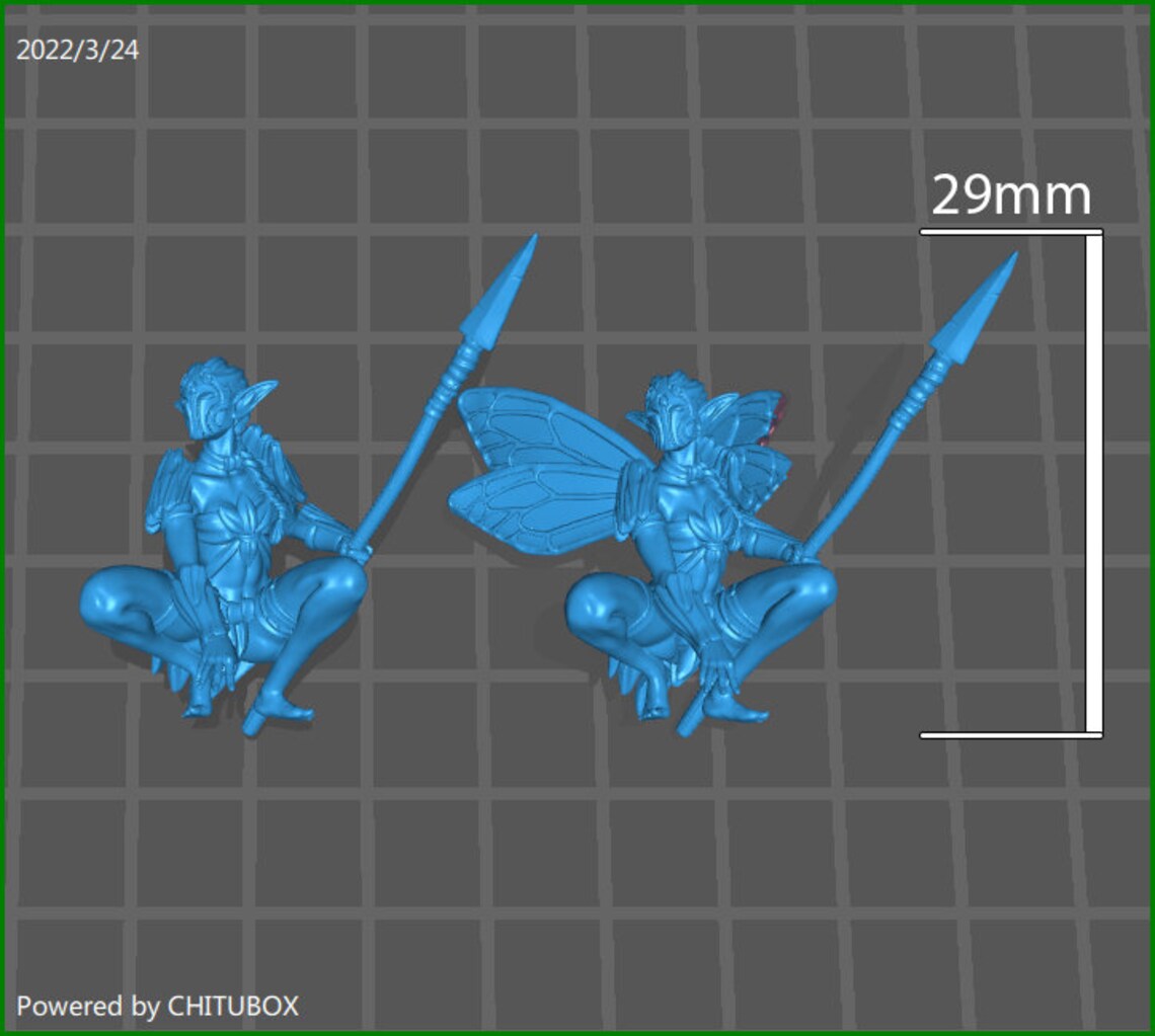 Fairy 7/ Elf Sprite Fey Feywild Galaad Miniatures - Etsy