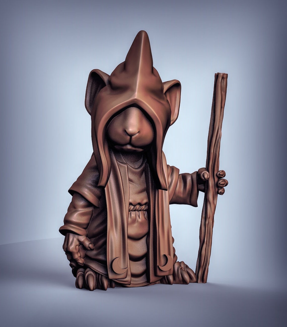 Mouse Folk Cultist Monks Miniature 3D Resin Printed 28-32mm | Etsy