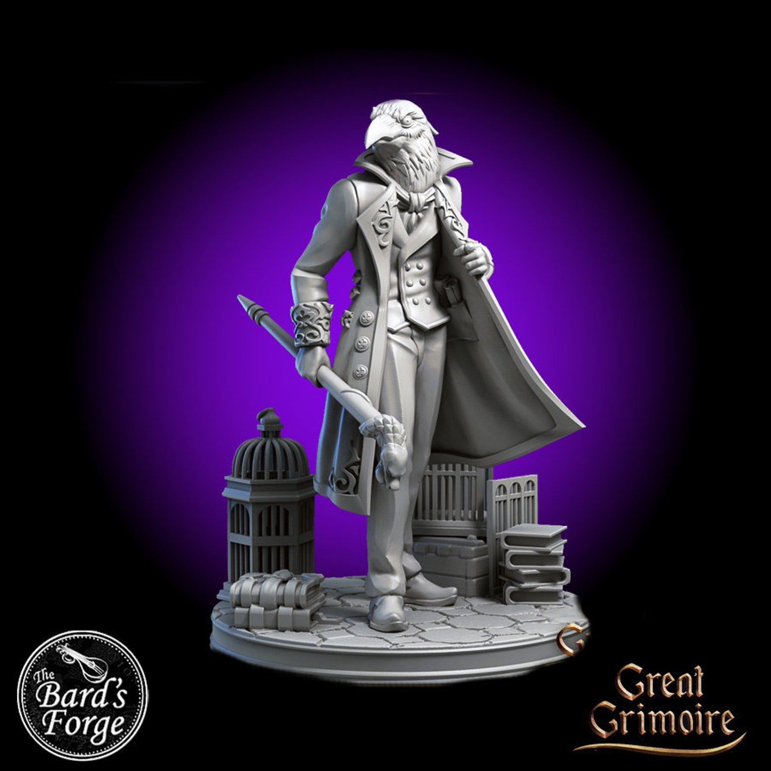 Dr. Miles Rook Miniature 3D Resin Printed 28-32mm Tabletop | Etsy