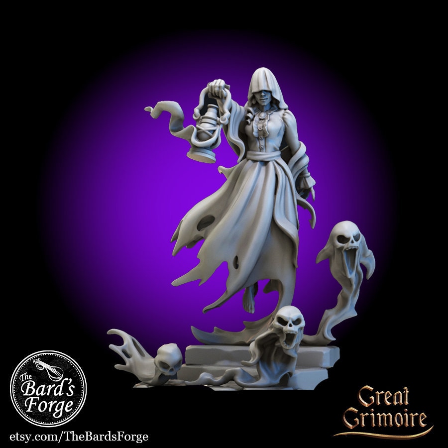 Ghost Banshee Great Grimoire Horror Miniature Dark - Etsy
