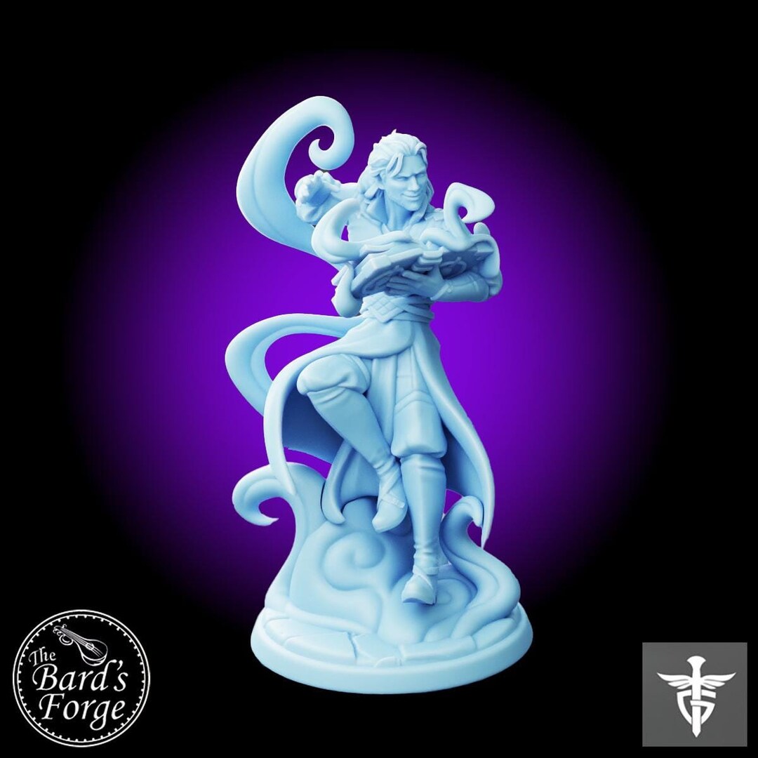 Dale the Nether • Wizard • Twin Goddess • Miniature • 3D Resin Printed ...