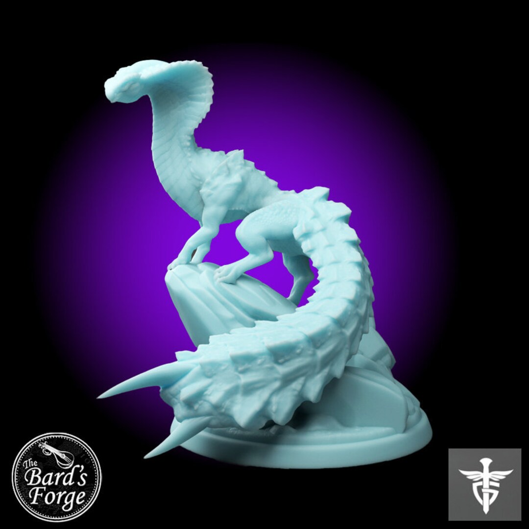 Sand Drake Boss Encounter Miniature 3D Resin Printed 28-32mm Tabletop ...