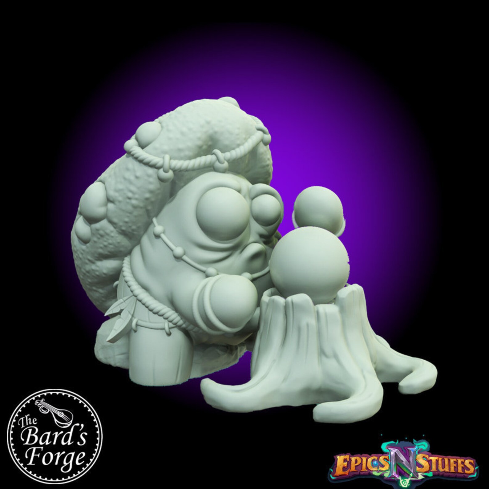 Shroomie Oracle Seer Epics N Stuffs Resin 3D Printed - Etsy
